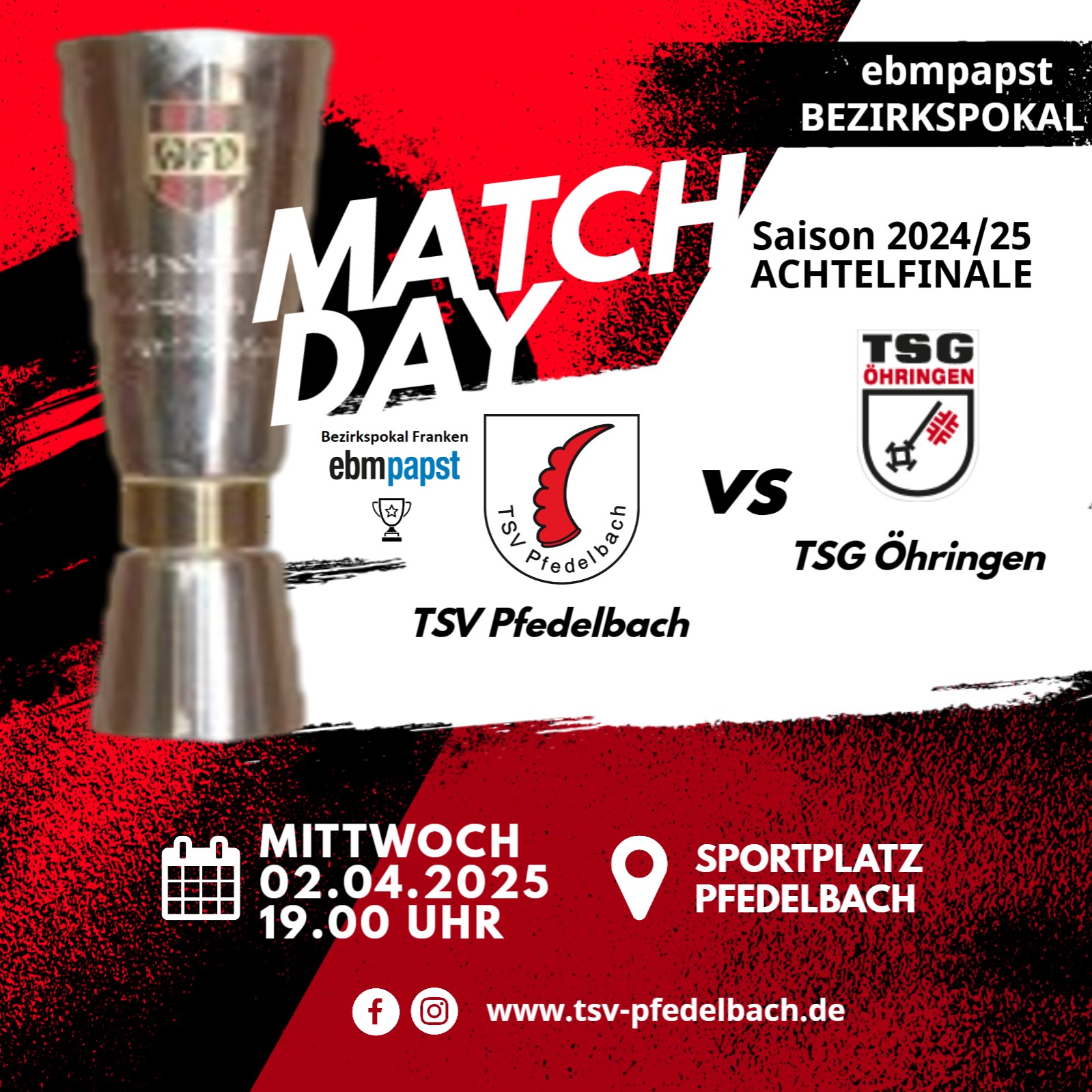 1. Mannschaft - Bezirksliga Franken Saison 2024/25 - TSV Pfedelbach ...